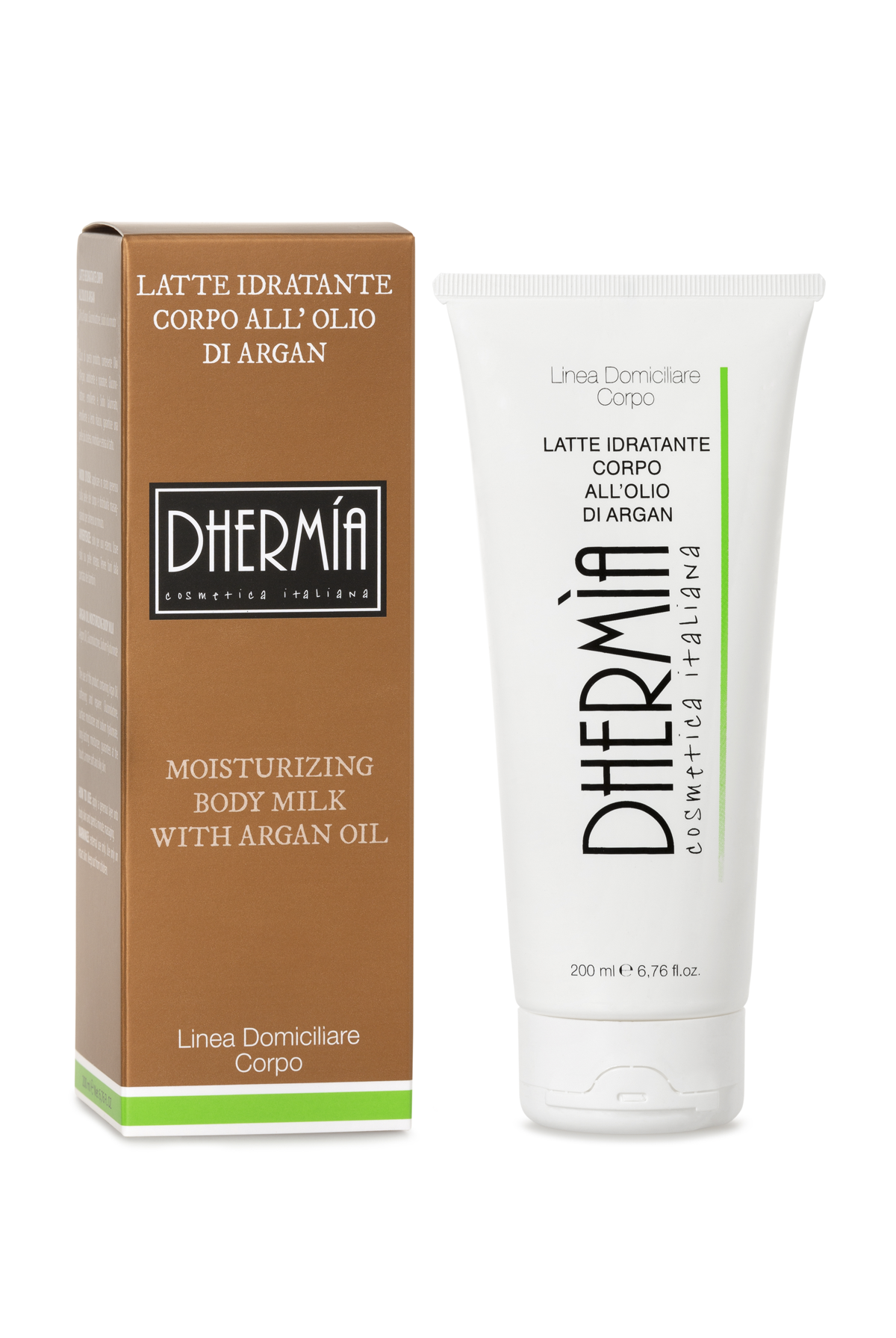 Latte Idratante Corpo all'Olio di Argan - Dhermia - Cosmetica Italiana